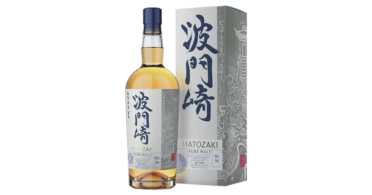 Hatozaki Whiskey Pure Malt Hatozaki 0.7L Gift Packaging